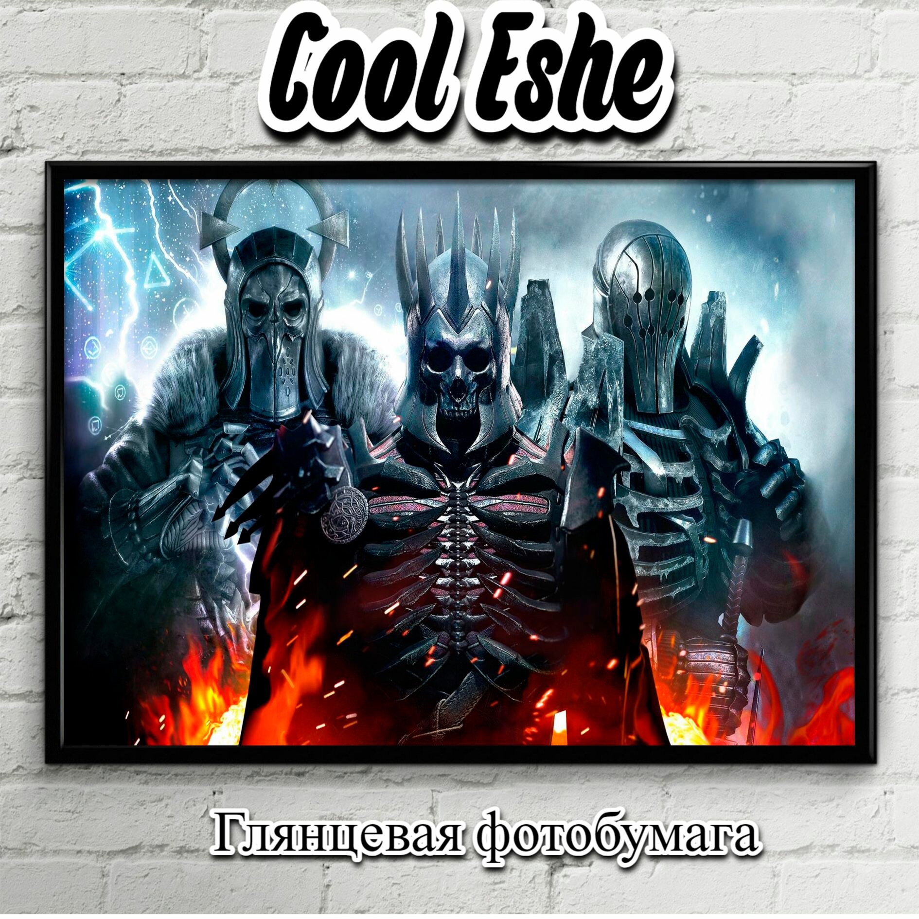 Постер "generals the witcher 3 wild hunt" из коллекции "Игры" А3