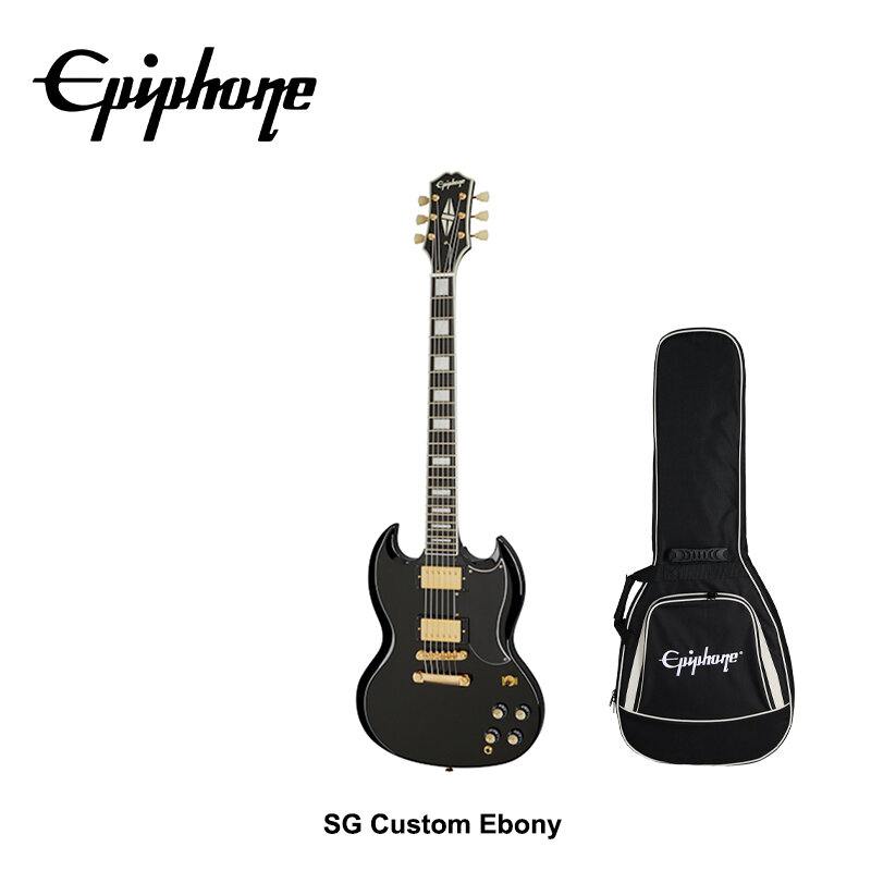 Epiphone SG custom Ebony Профессиональная электрогитара