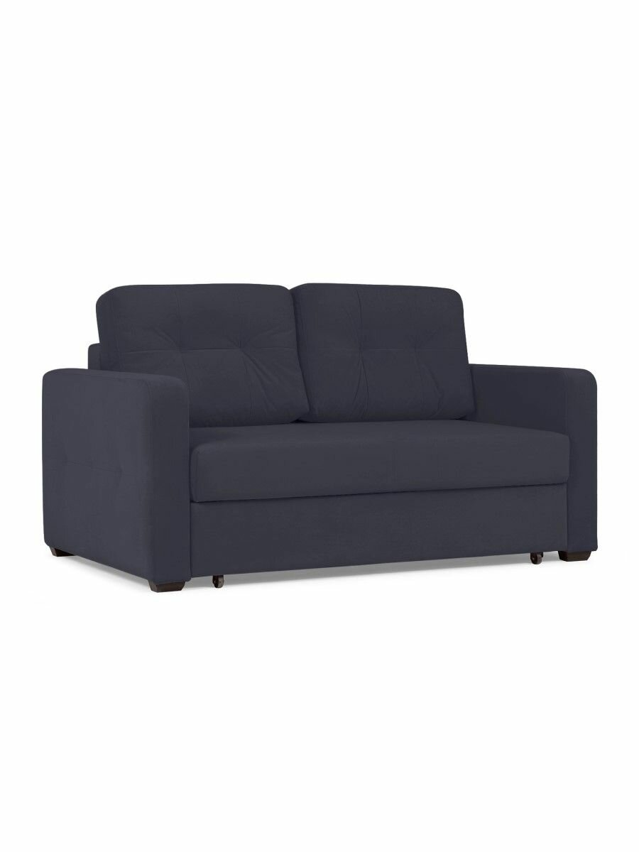 Диван-кровать Askona (Аскона) Локо Мини с широкими подлокотниками Тк. Sky Velvet 40