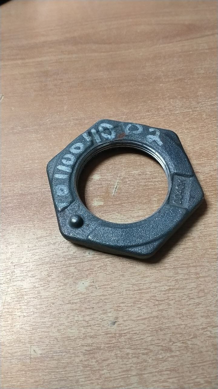 SAF-HOLLAND SAF1 011 0040 02_гайка ступицы! со штифтом M56x2 H=12 SW85 \SAF RSM/RLSM/RZM/SK RS/WRZM/WRLZM 1шт