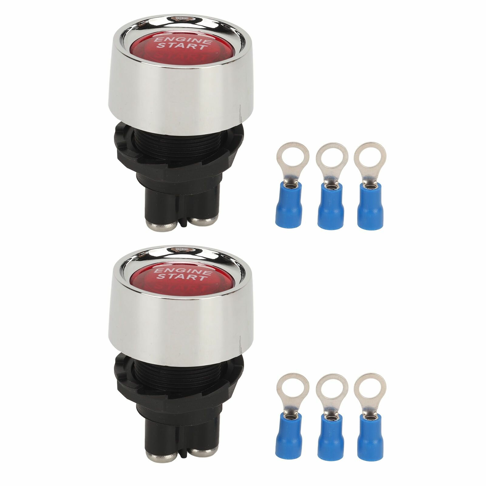 Красная кнопка стартера 12V 50A для грузовиков