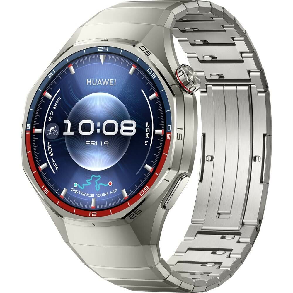 Умные часы Huawei Watch GT 6 Pro, 46mm, Titanium Silver (ATM-B29), (Титан/Титановый)