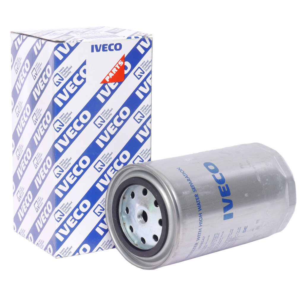 Фильтр топливный iveco eurostar, eurotech, trakker грубой очистки м14х1 5мм, со сливом ое