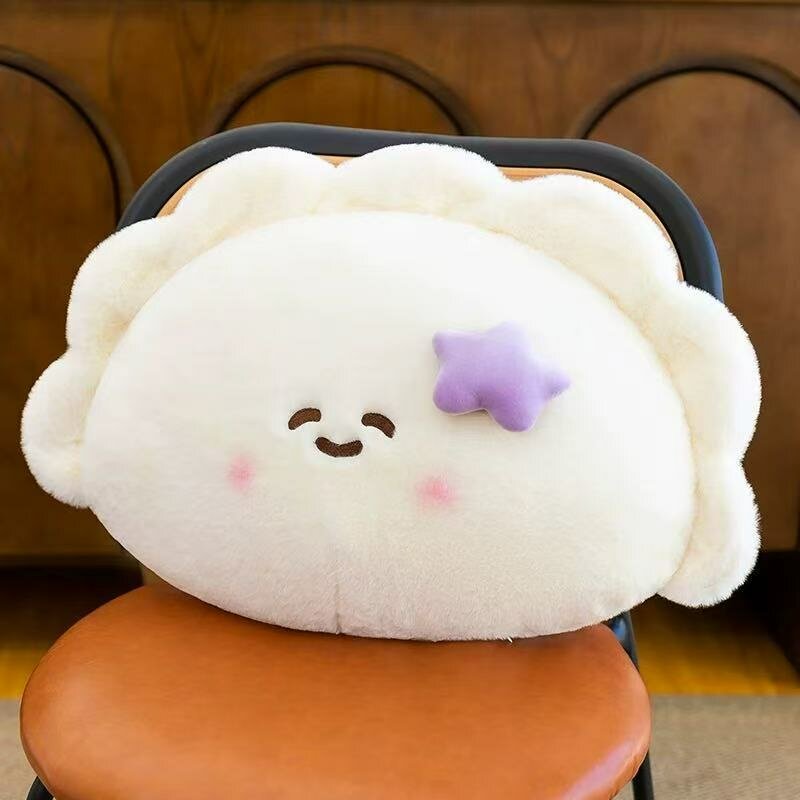 Звездная подушка для пельменей Плюшевая игрушка Sleepy Dumpling Ragdoll 45cm