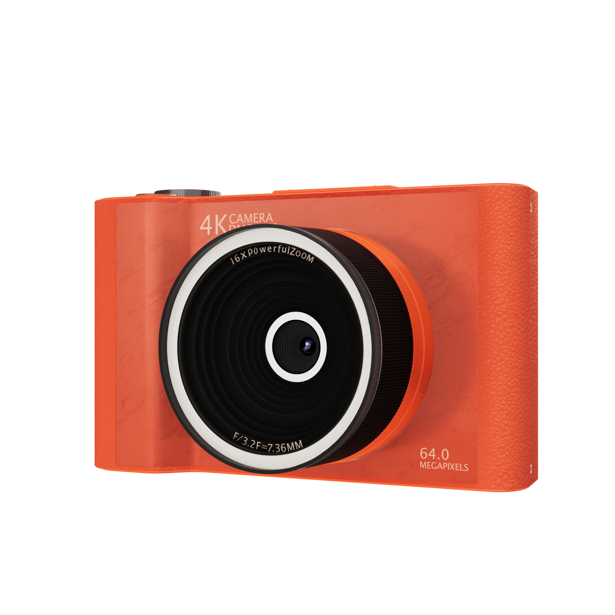 Портативный фотоаппарат W & O, 64МП, 3", USB, 4K видео, встроенный аккумулятор