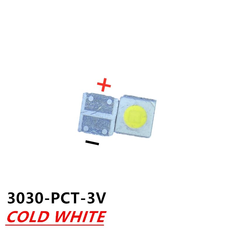 Светодиод EVERLIGHT 3030-PCT-3V Cold White NO4
