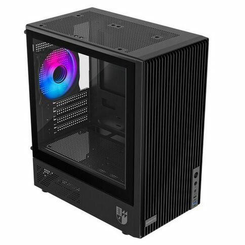 Компьютерный корпус Iron Pride Warrior Z7M (УФ-20250010) черный - Mini Tower, Micro-ATX, Mini-ITX, USB 2.0 Type-A