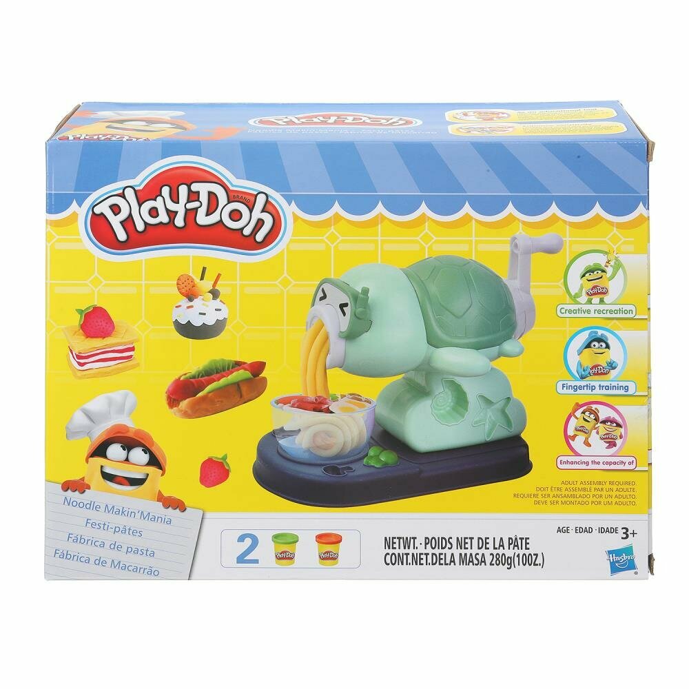 Набор для лепки с формочками "Лапше-мания" (noodle makin"mania) MODCL-123566-PD