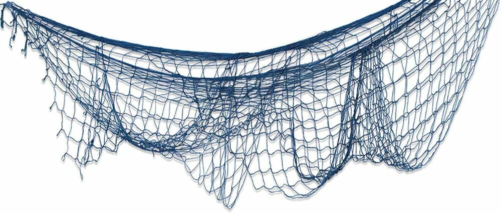 Сеть одностенная защитная из лески заградительная 1.8м 70мм, толщина 0.3, длина 60-70м