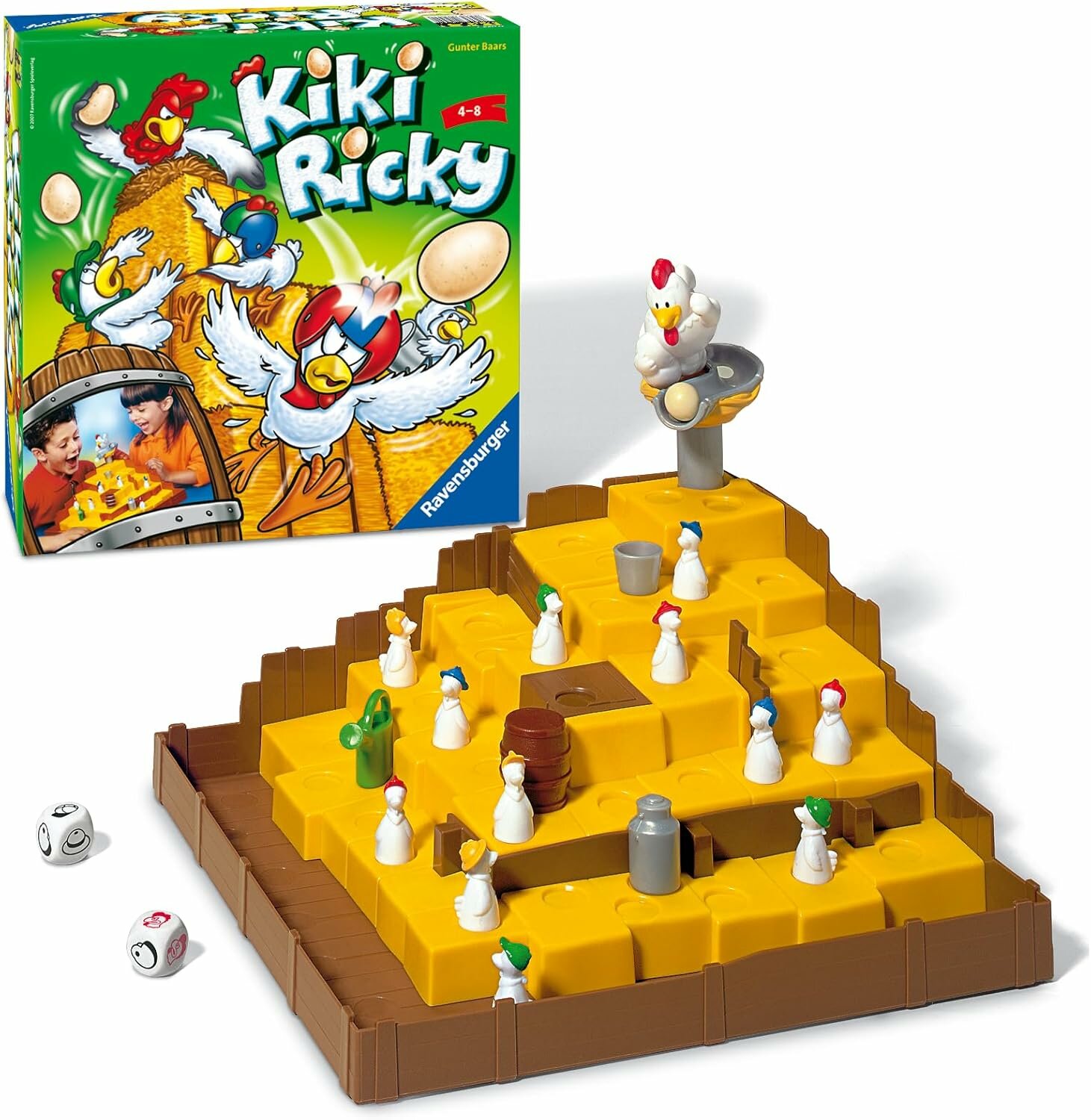 Настольная игра Ravensburger - Kiki Ricky/Кики Рикки семейная игра - Равенсбургер 210442