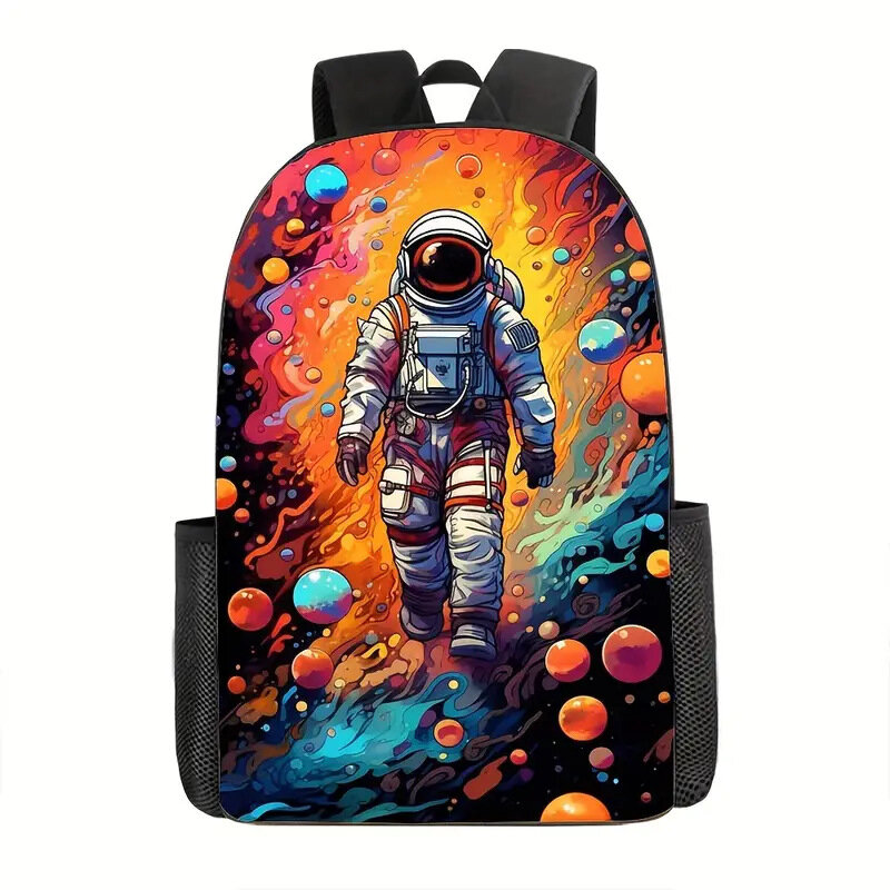 Прямые поставки с фабрики, трехсекционная школьная сумка из полиэстера, детская сумка через плечо, сумка для обеда, квадратный пенал от имени