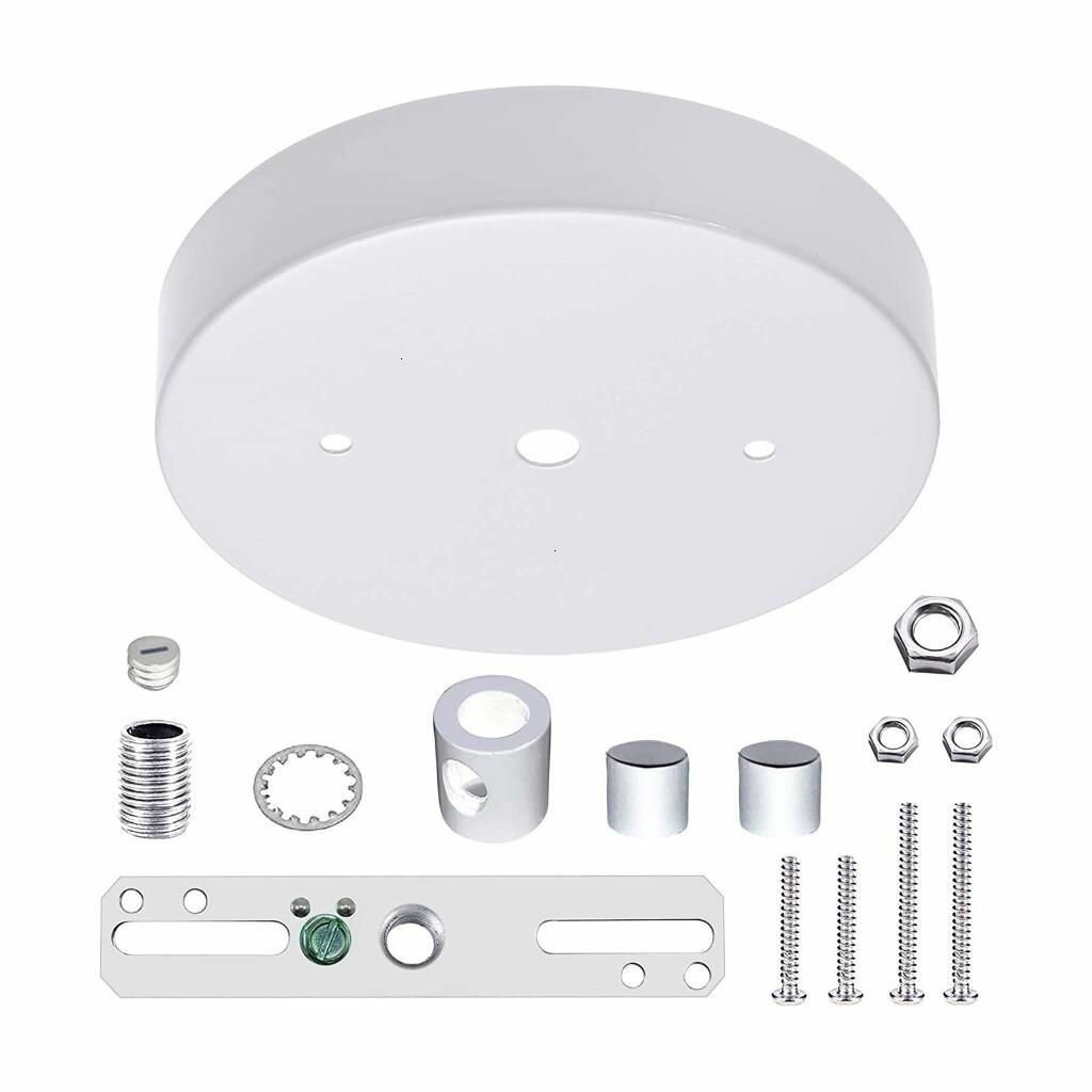 Потолочное покрытие с балочными светильниками-белый