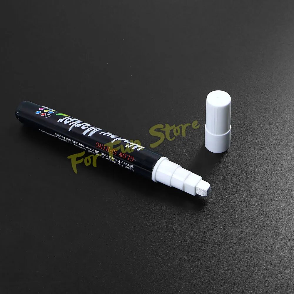 Маркеры для доски For Fun белые 6 мм