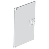 Дверь Lego Door 1 x 4 x 6 with Stud Handle 60616 White N