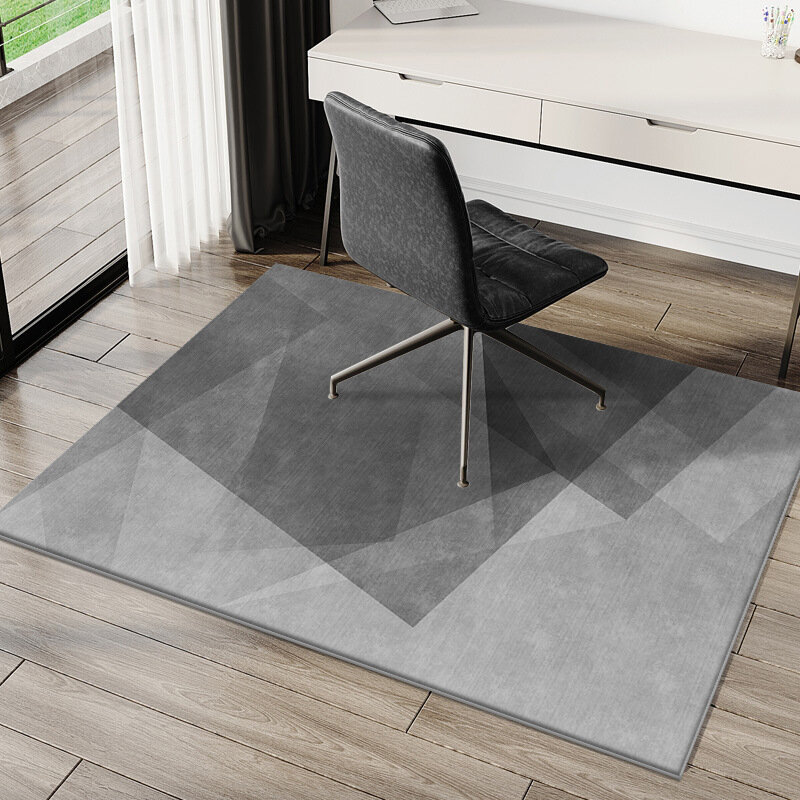 Коврик под кресло игровой для компьютера офиса шумоизоляционный антискользящий полиэстер геометрический 60*90cm