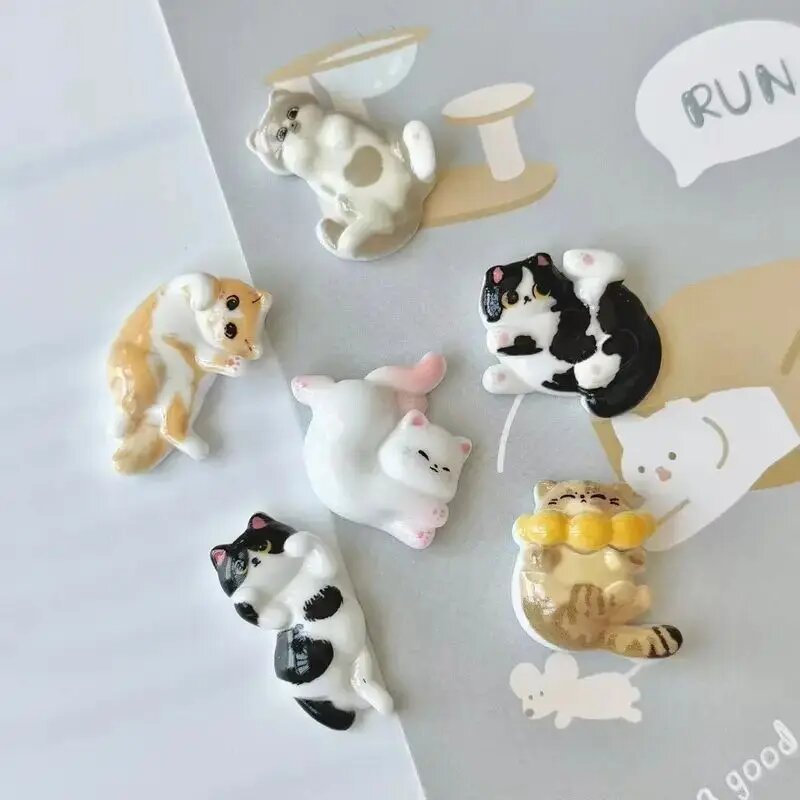 Магниты для холодильника милый кот 6 шт.