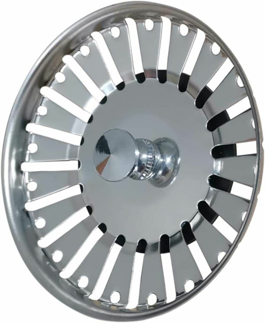 Эксклюзивная металлическая насадка для сифона со сменной сеточкой