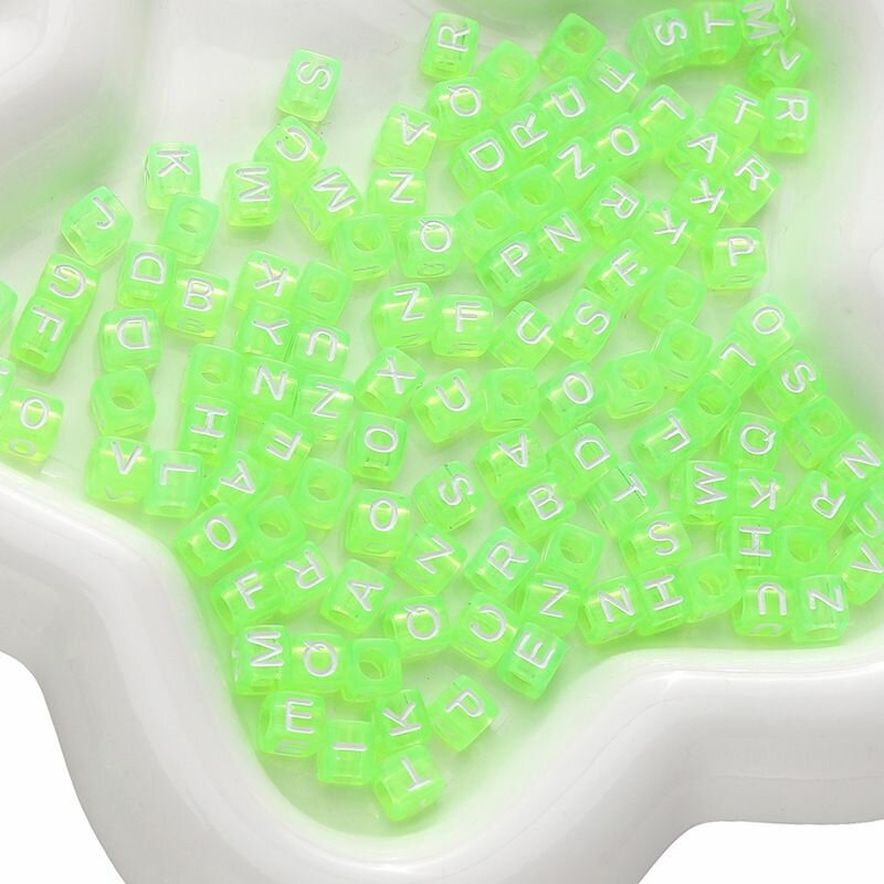 Ручная работа из бисера с английскими буквами, развивающая игрушка для детей младшего возраста