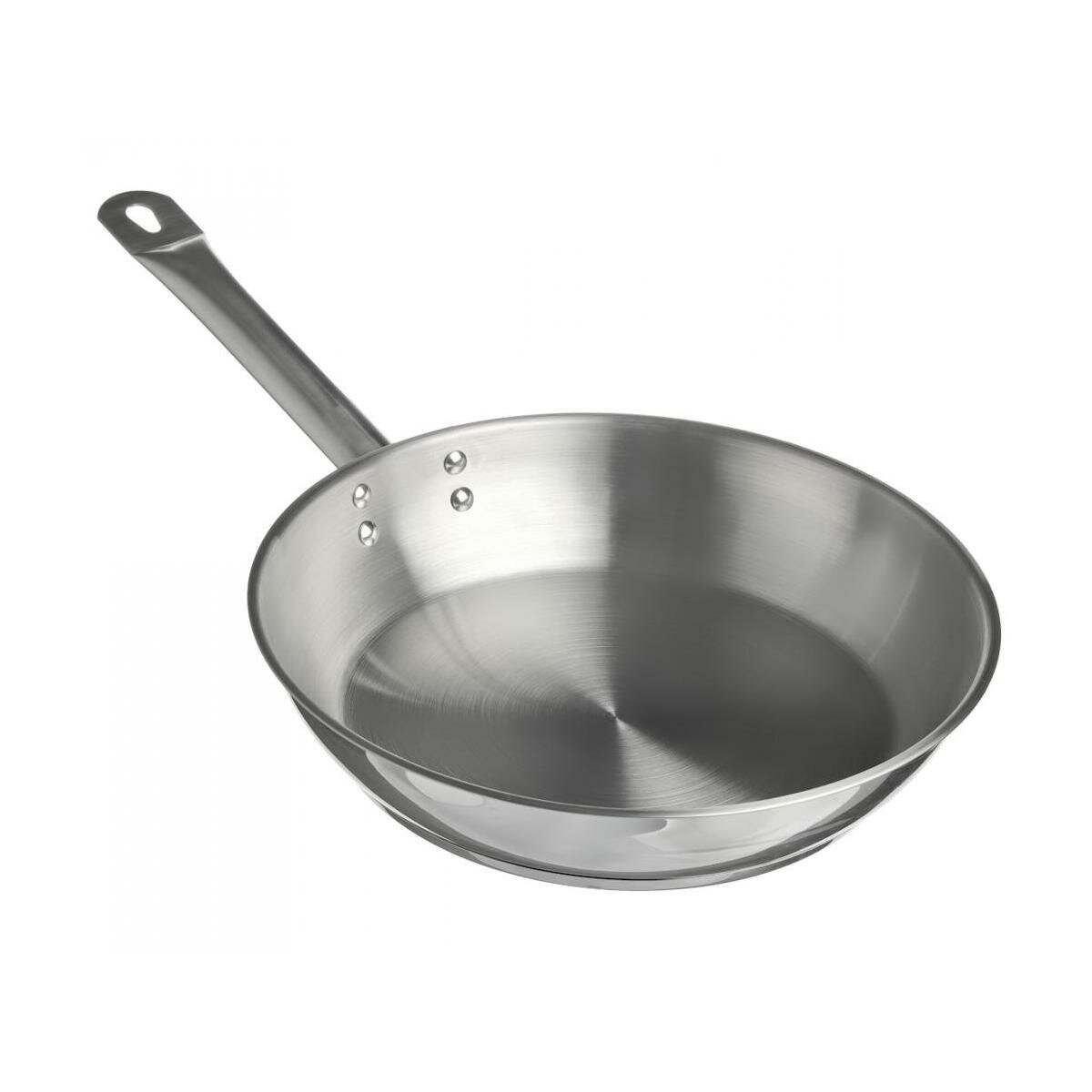 Сковорода универсальная, 30х6 см, нержавеющая сталь, Катунь.