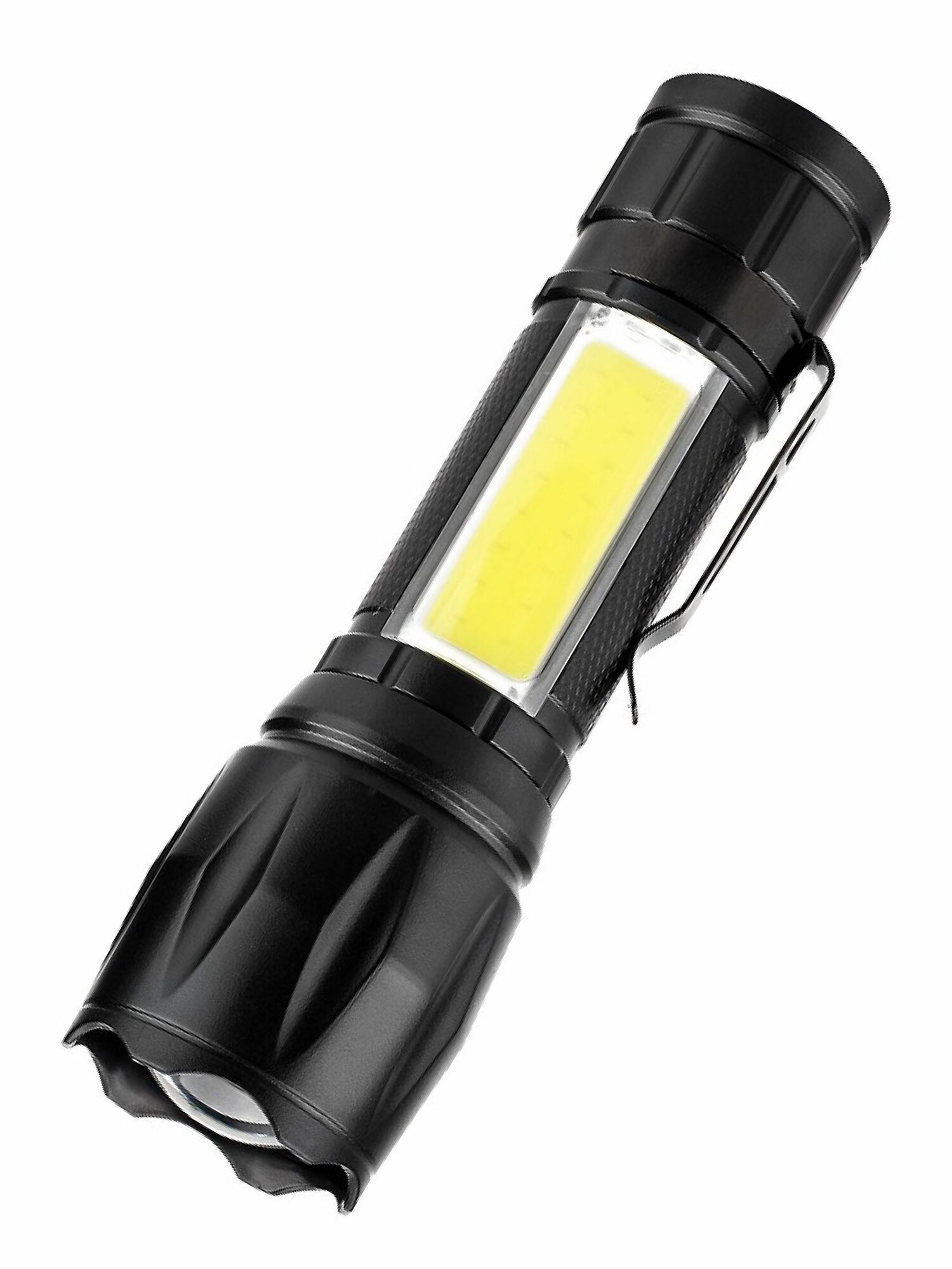 Фонарь светодиодный Огонь NYD-602R Zoom, 1 режим