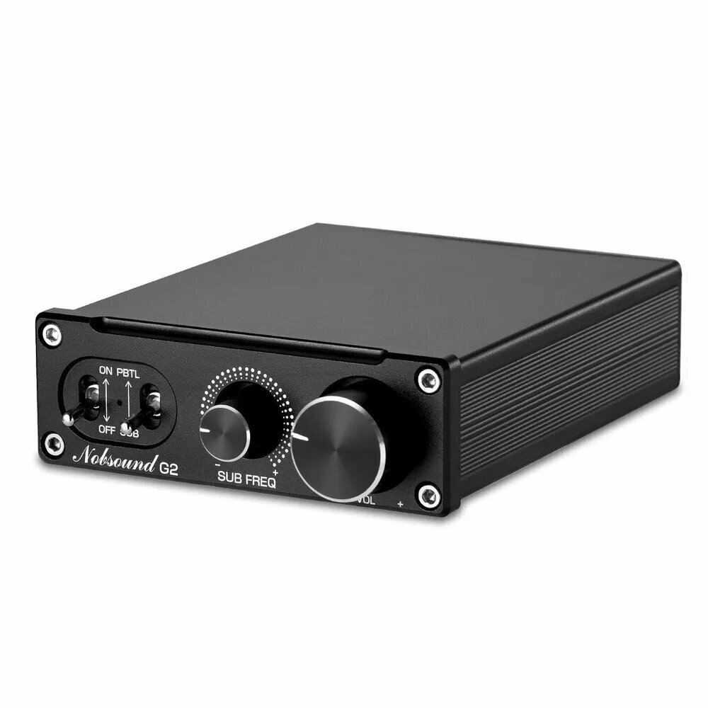 Аксессуар для аудиотехники Nobsound G2 металлический черный для сабвуфера и усилителя