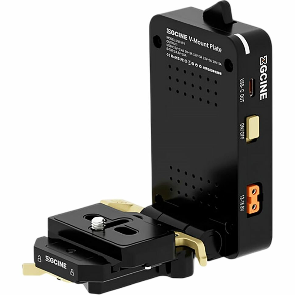 Адаптер ZGCine VM-VP4 V-mount с быстросъёмной площадкой