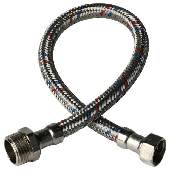 Гибкая подводка Stout НР 1/2 х ВР 3/8, длина 400 мм