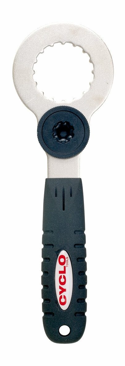 Съемник каретки 7-06399 SHIMANO HOLLOWTECH II профи с доп. насадкой с рукояткой сталь CYCLO (Англия)