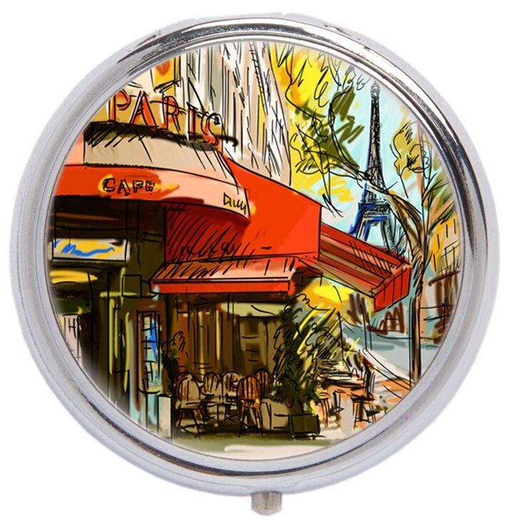 Таблетница TINA BOLOTINA Парижское кафе