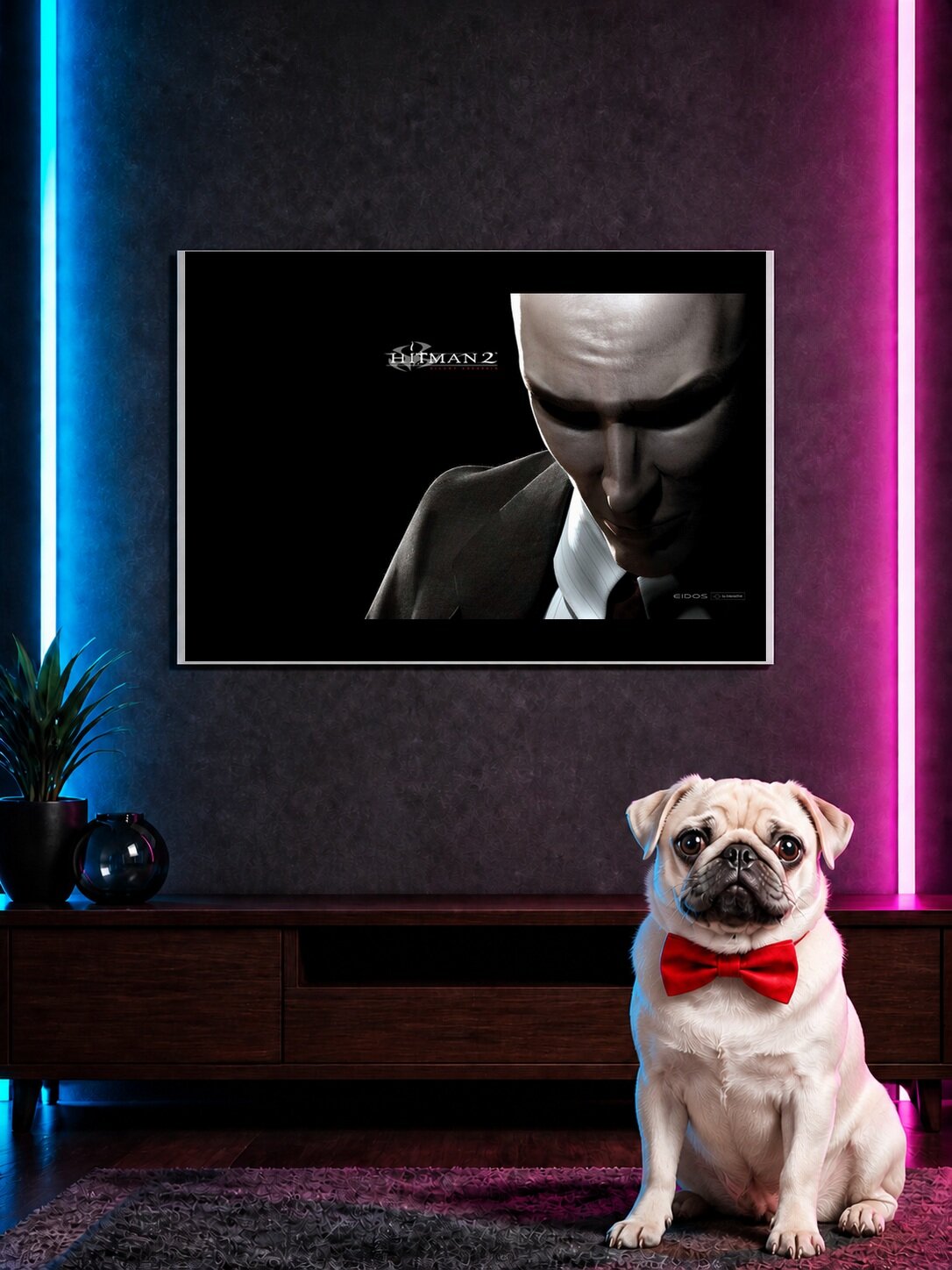 Постер Hitman Герои — героическая игровая сцена A3