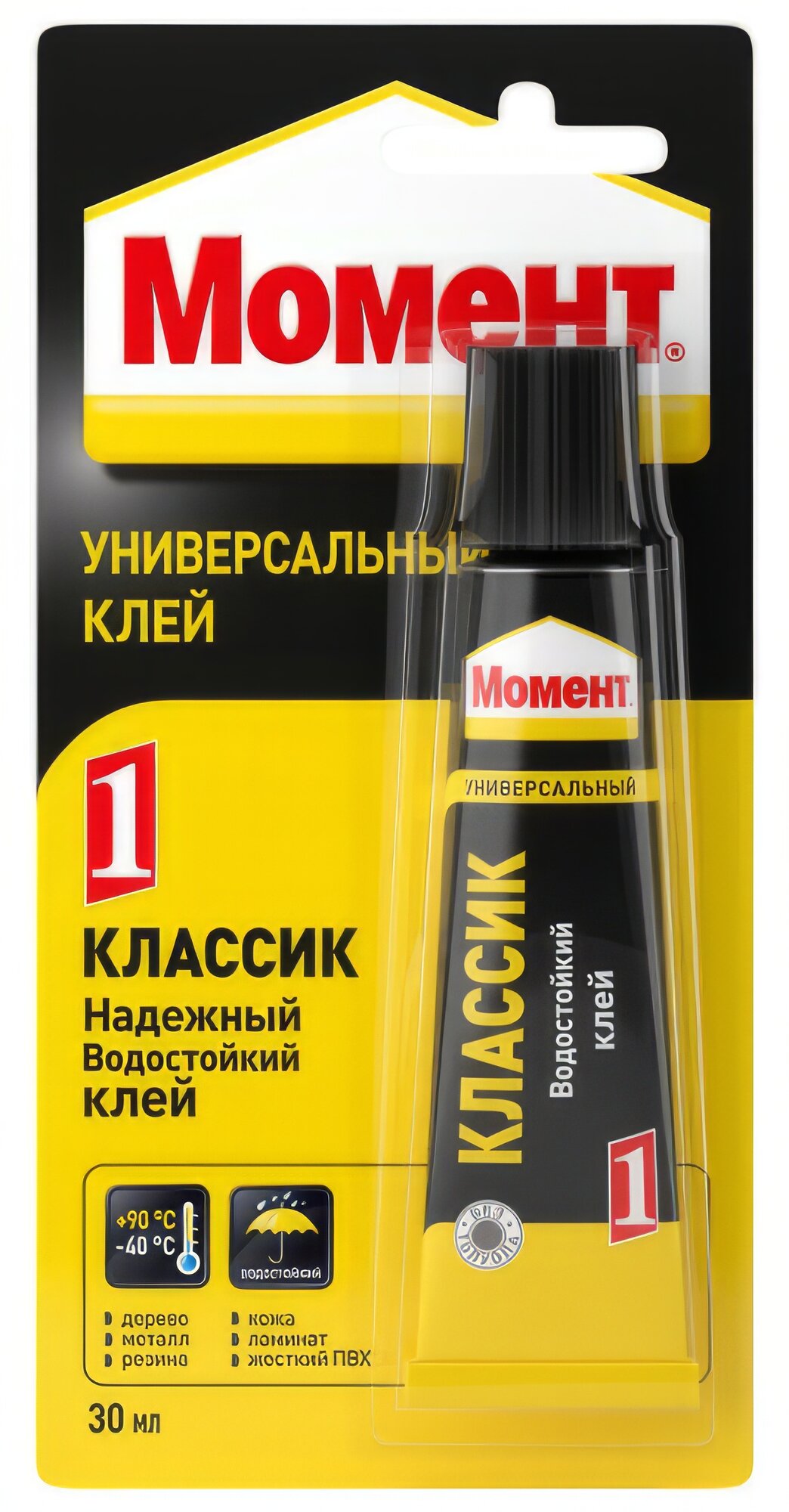 Клей универсальный Момент-1 Классик 30 мл, блистер