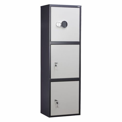 Шкаф бухгалтерский Aiko SL 150T-EL/3 1490x460x340мм электронный/ключевой трейзер (S10799153902)