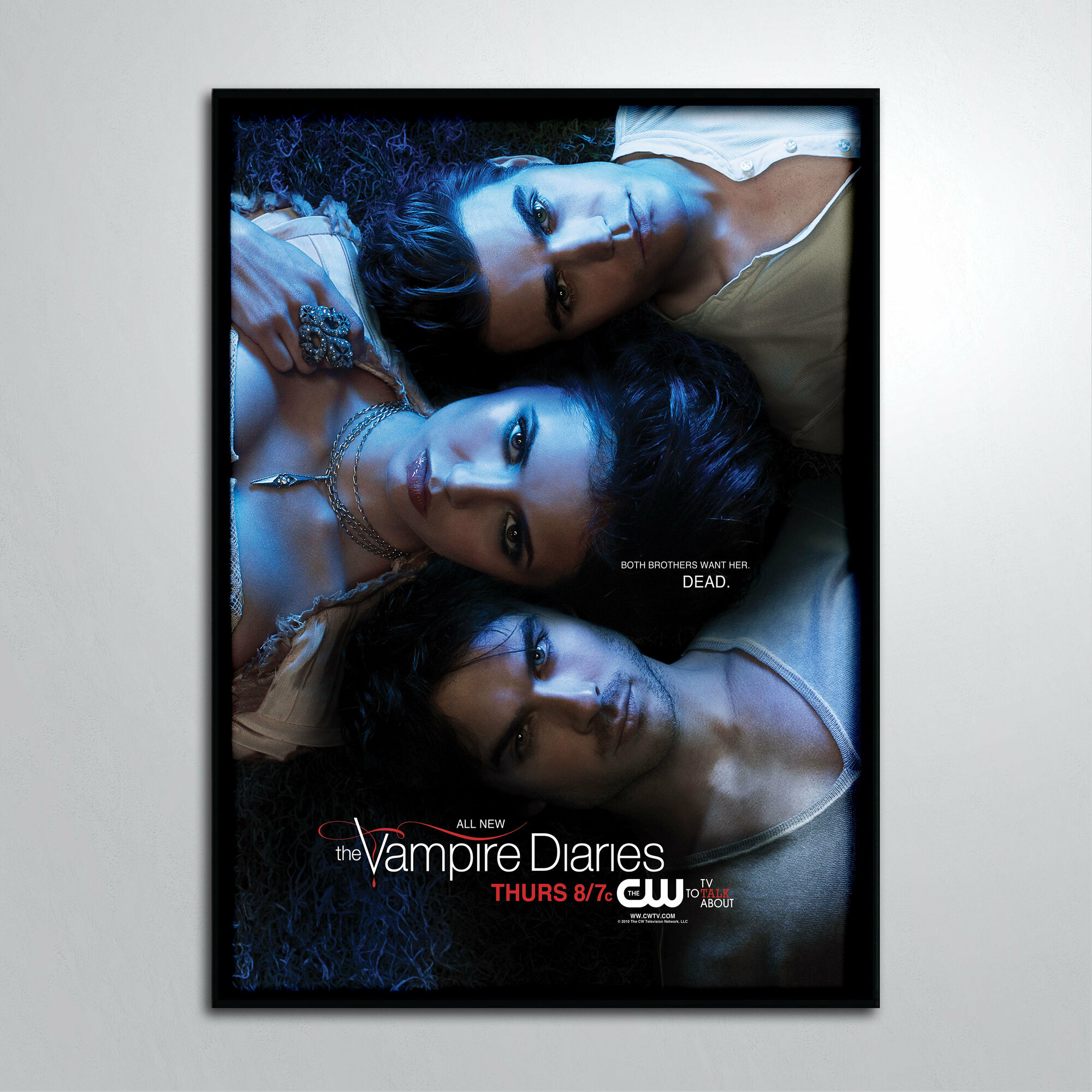 Постер без рамы/Дневники вампира Ночь The Vampire Diaries (А2/420х594)