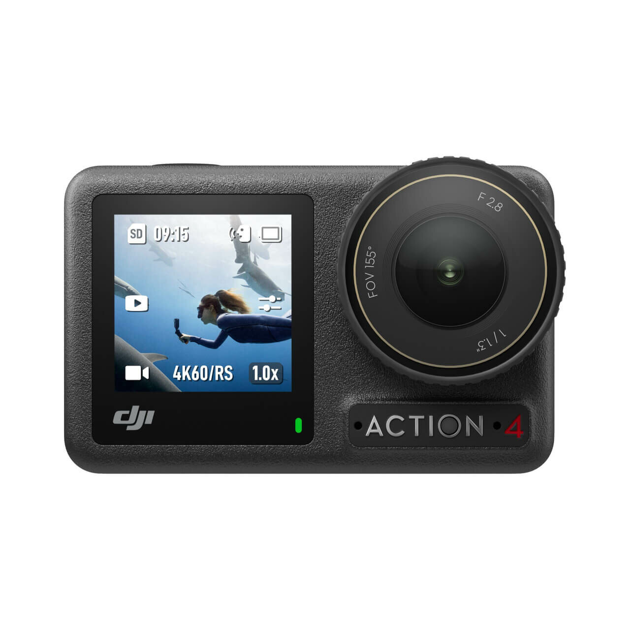 Экшн-камера DJI Osmo Action 4 Standard Combo，Black 4К/120 кадр/с UHD 4K, 155°