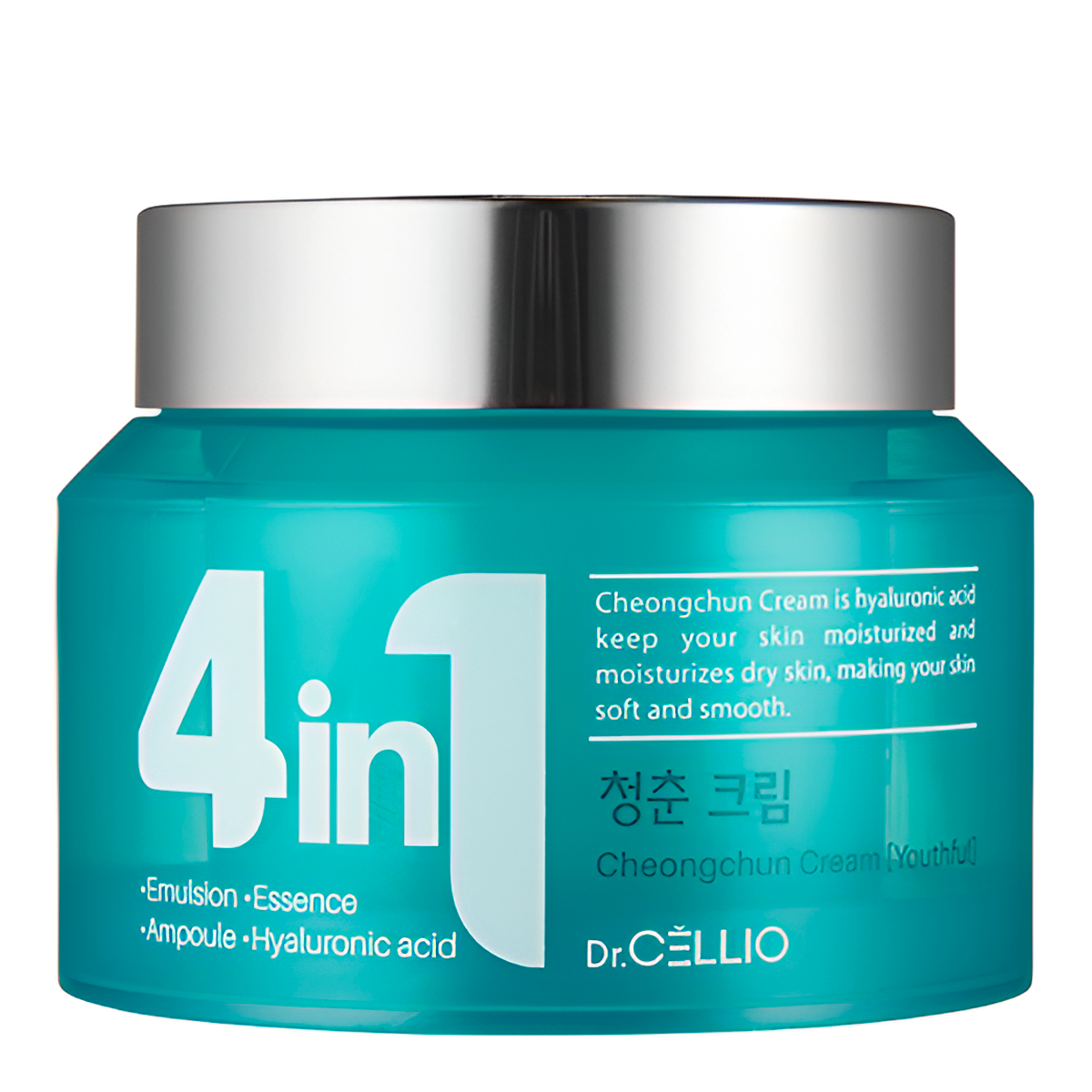 Крем для лица Dr.cellio с гиалуроновой кислотой 4 в 1, 70 мл