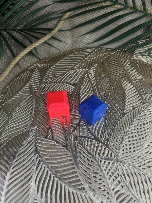 Краситель жирорастворимый 55 грамм. Неоново-голубой+неоново красный