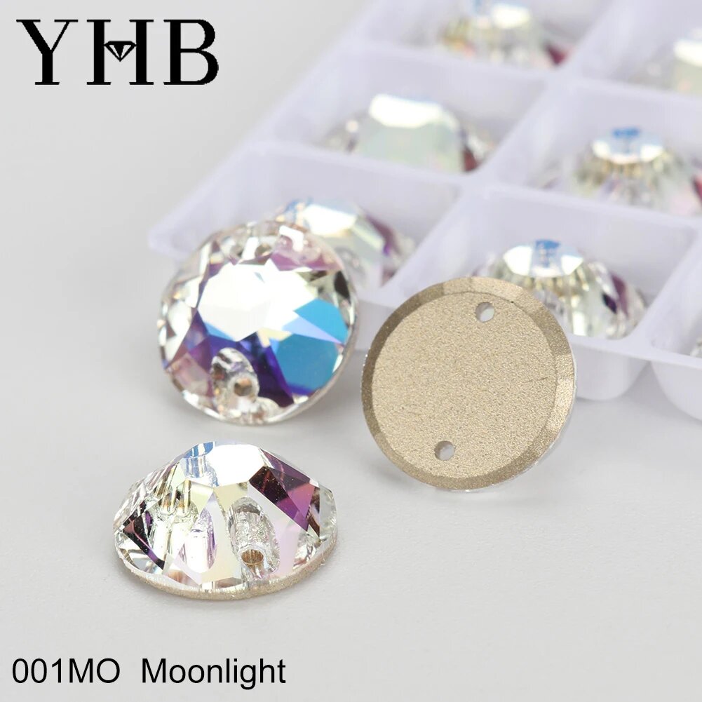Стразы YHB Moonlight 10 мм, 45 шт, 001MO