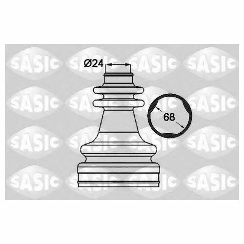 Комплект пыльника Шруса Sasic 1904025 для Renault Clio (2005-н. в.), Renault Espace (2002-н. в.), Renault GRAND SCENIC II JM01 (2004-н. в.)