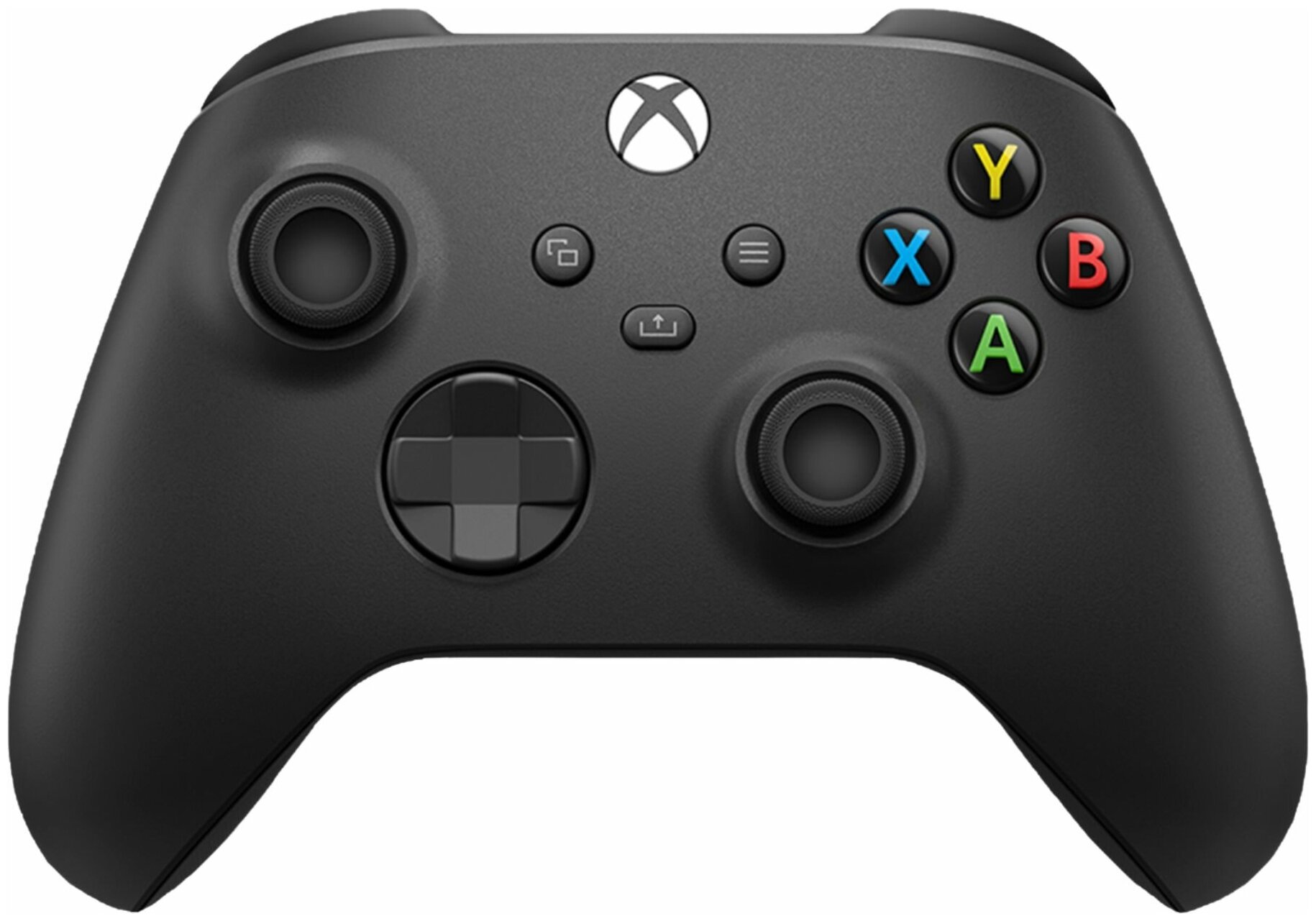 Геймпад беспроводной Microsoft Xbox Wireless Controller черный, Carbon Black, 1 шт.