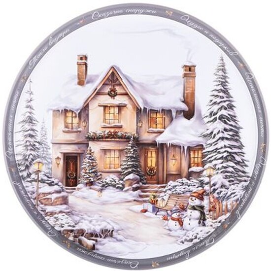 Поднос сервировочный Agness 33х2,1 см (898-229)