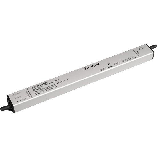 Блок питания Arlight ARPV-LG24100-LINEAR-PFC (24V, 4.2A, 100W) (, IP67 Металл, 5 лет)