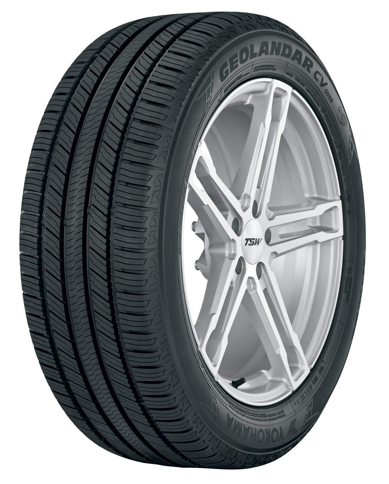 Летняя автомобильная шина 235/55 R19 YOKOHAMA G058 105V для кроссоверов и SUV