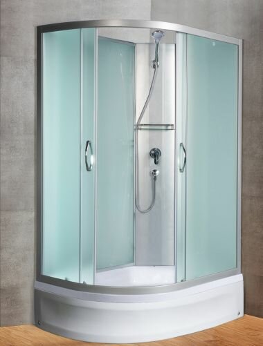 Душевая кабина River NARA БК 90/80/24МТ без крыши, стекло матовое, правая/левая