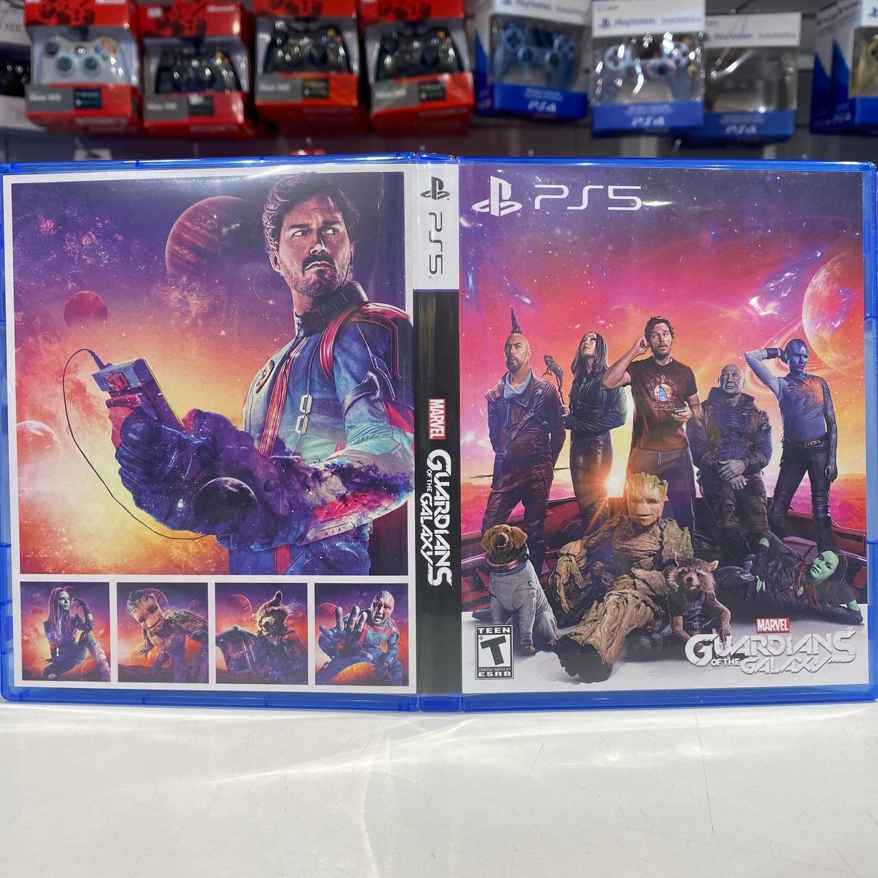 Эксклюзивная обложка PS5 для Marvel’s Guardians of the Galaxy/ Cтражи Галактики №1
