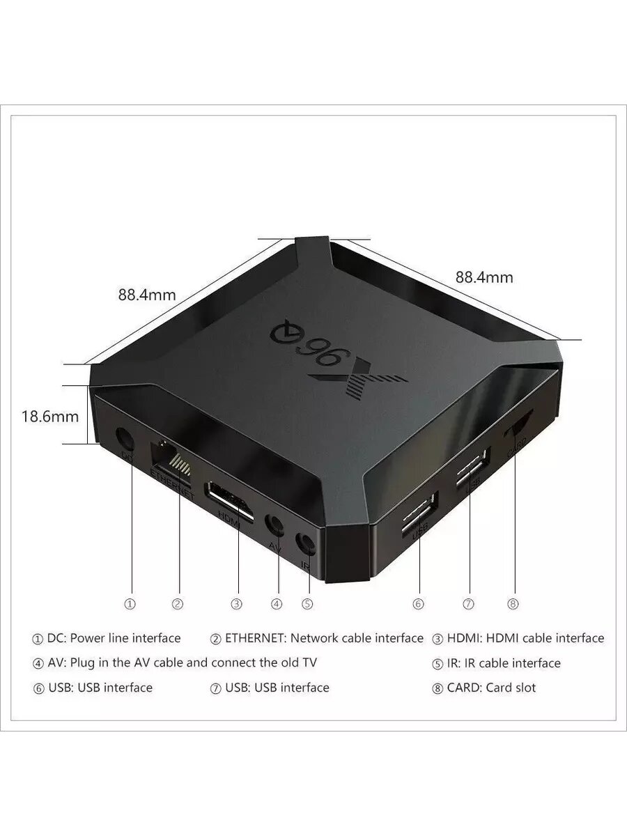 Приставка Smart Android 4K — фото 1
