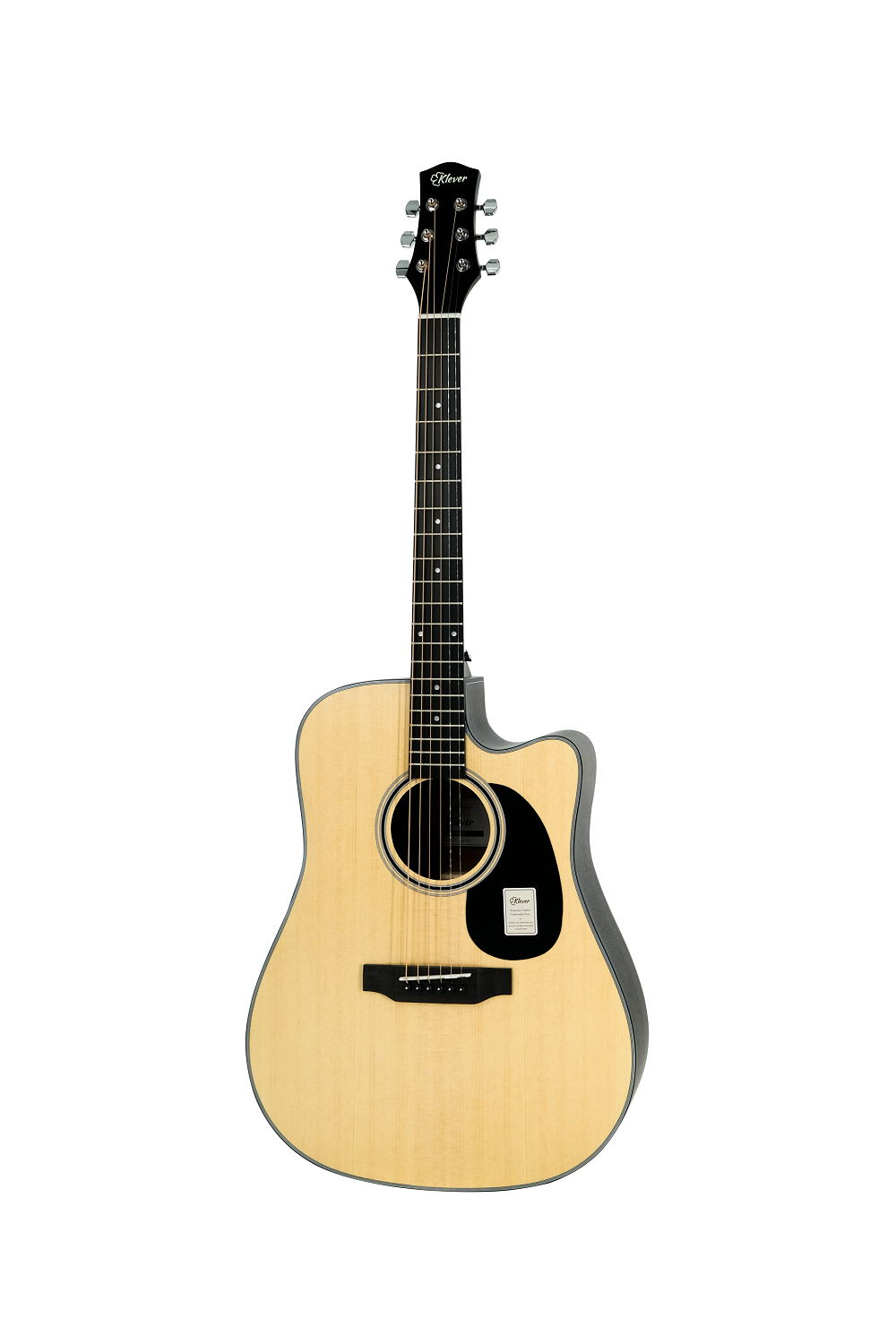 Klever KD-600S NA - гитара акустическая, дредноут (41"), цвет натуральный