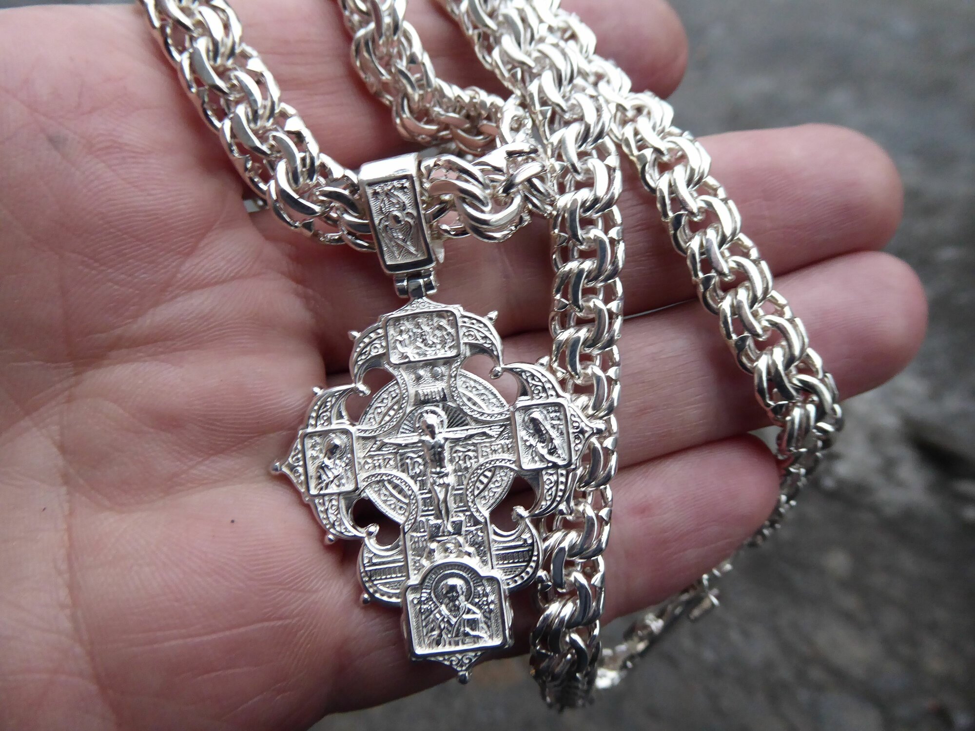 Ювелирный комплект, серебро, 925 проба