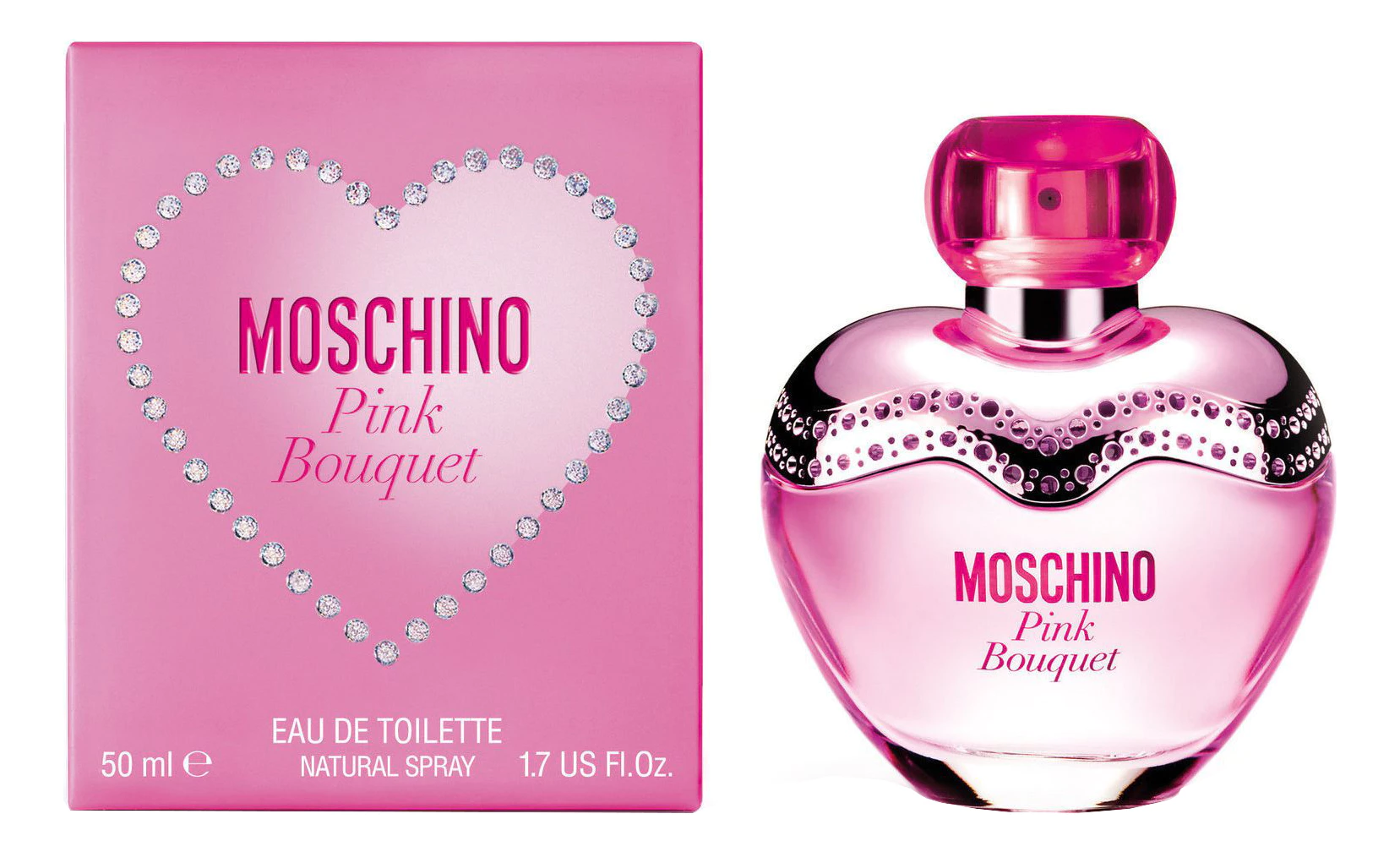 Туалетная вода Moschino "Pink Bouquet" Eau De Toilette 50 мл