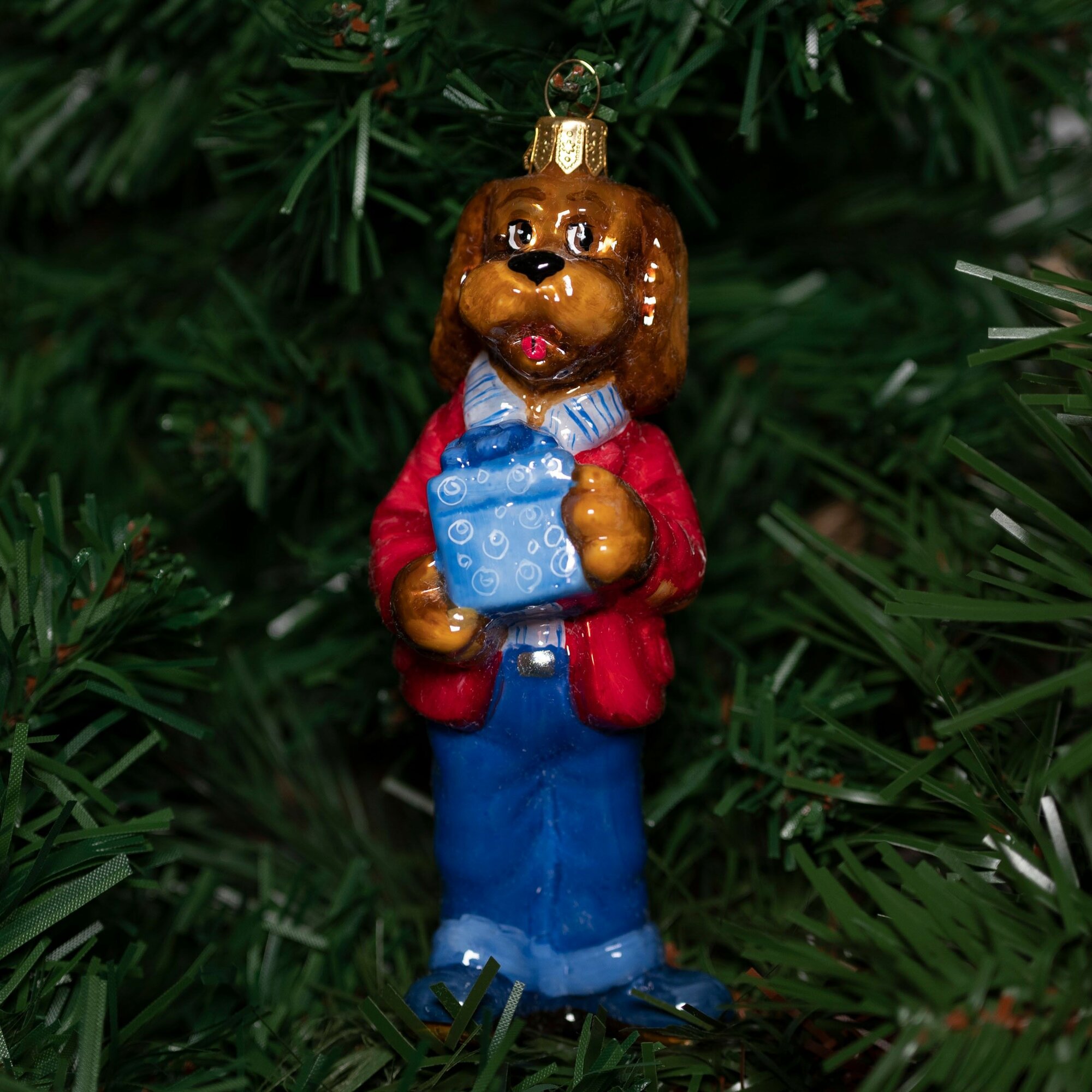 Игрушка на елку Филя "Спокойной ночи, малыши"