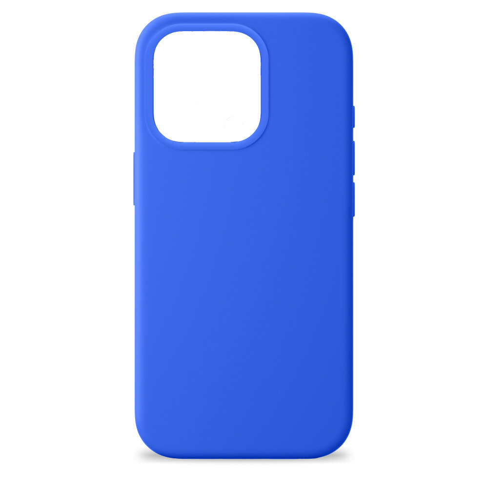 Силиконовый чехол Silicone Case для iPhone 16 Pro Max, синий сапфир